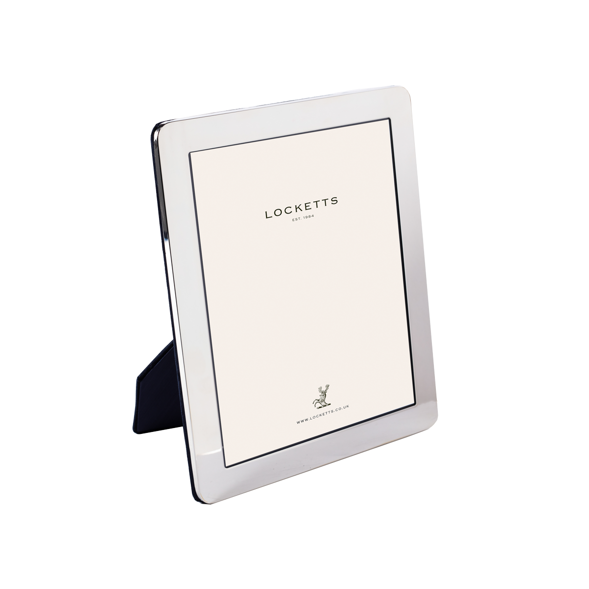 Locketts Contemporary Silver Plate Photo Frame