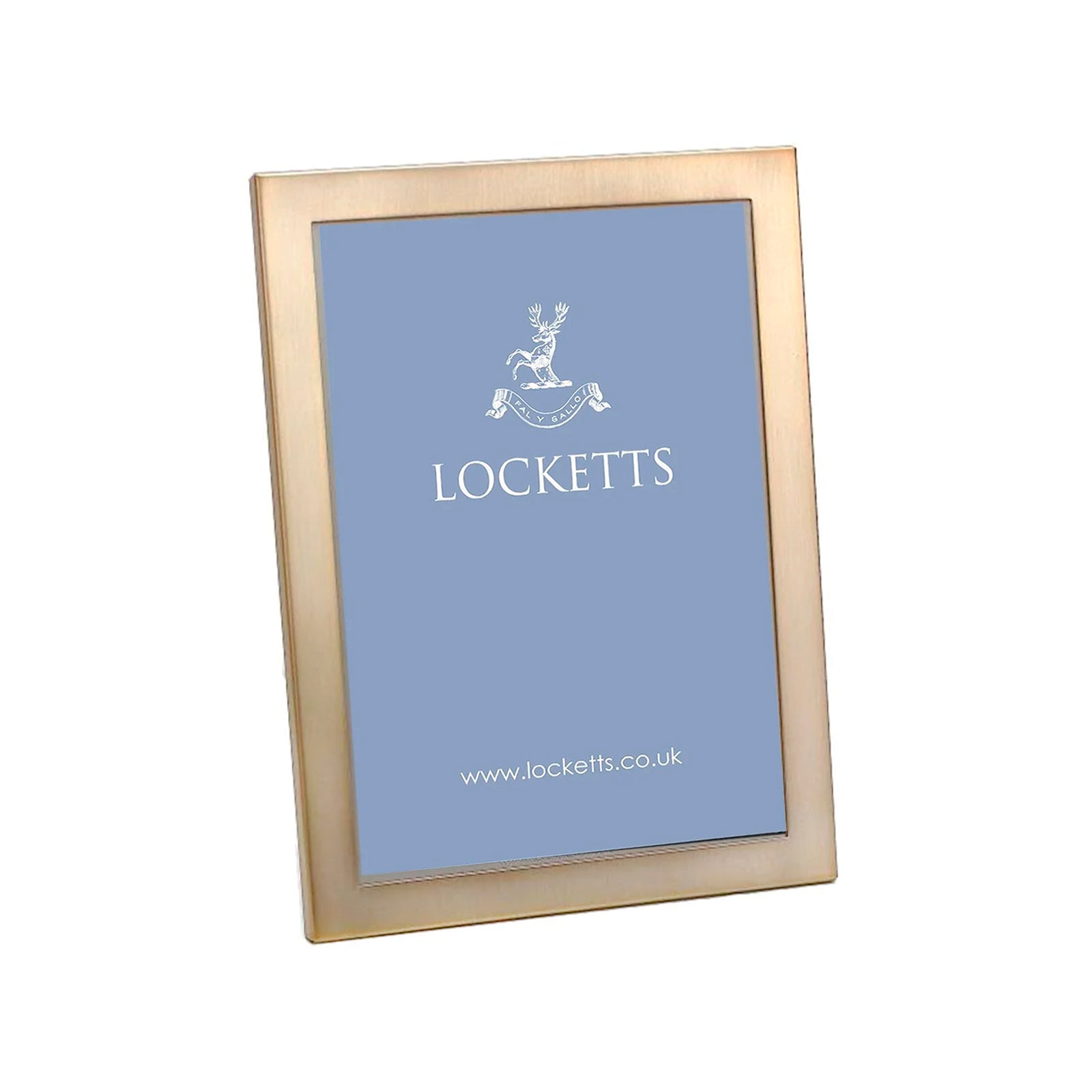 Matte Gold Frame With Squared Corners – Locketts