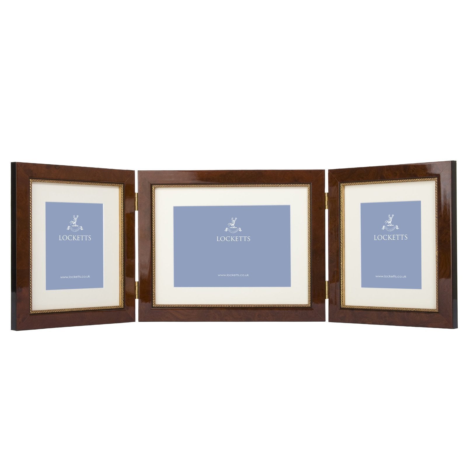 Locketts Maple Rope Special Mounted Hinged Photo Frame