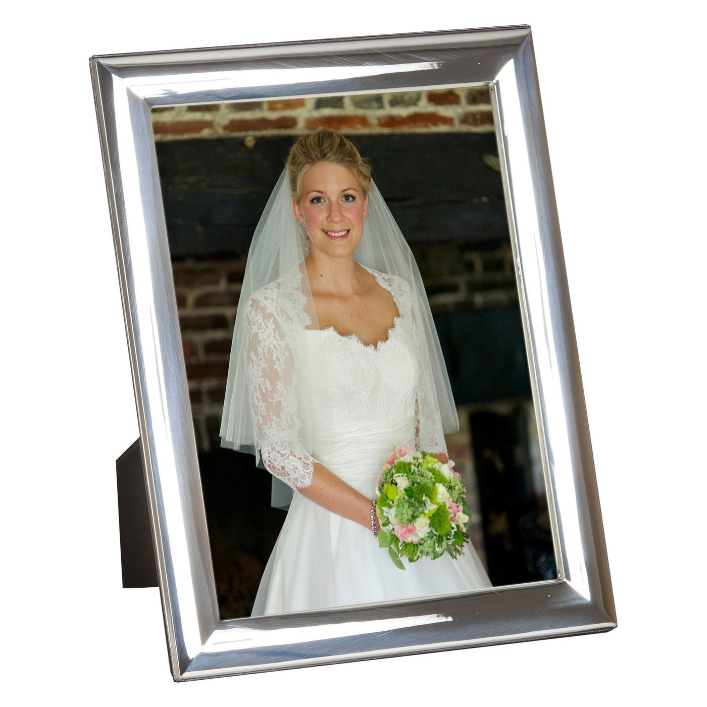 Locketts Sterling Silver Curved Frame